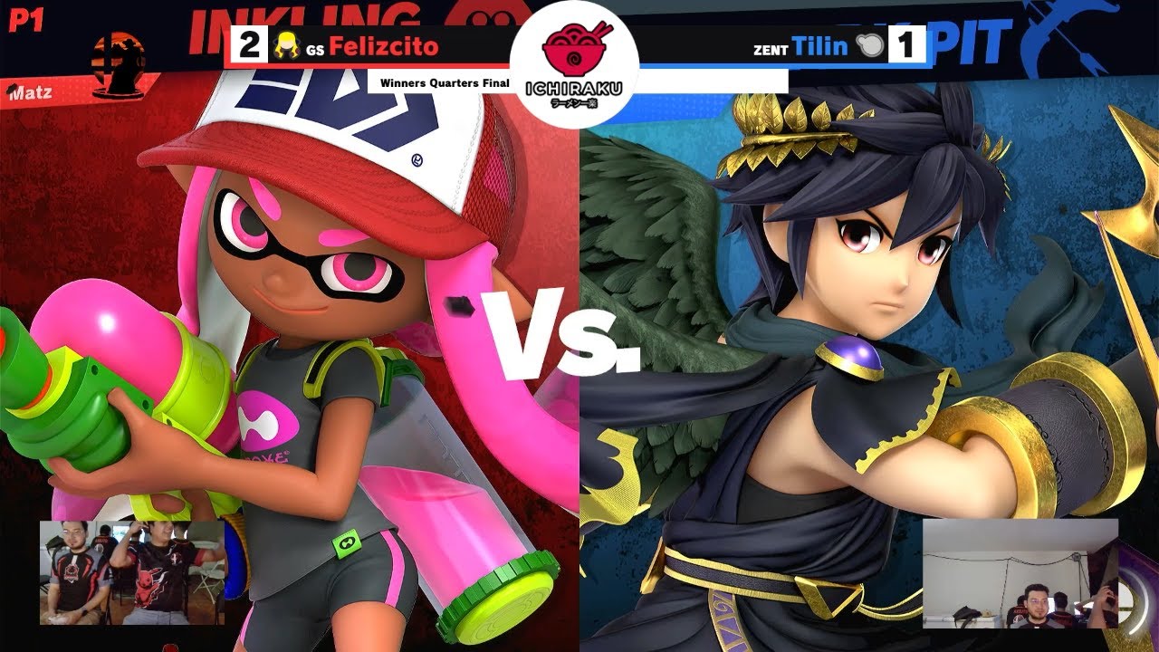 SK Raul (Dark Pit) vs ZENT Matz (Inkling, R.O.B., Sephirot) - WSF ...