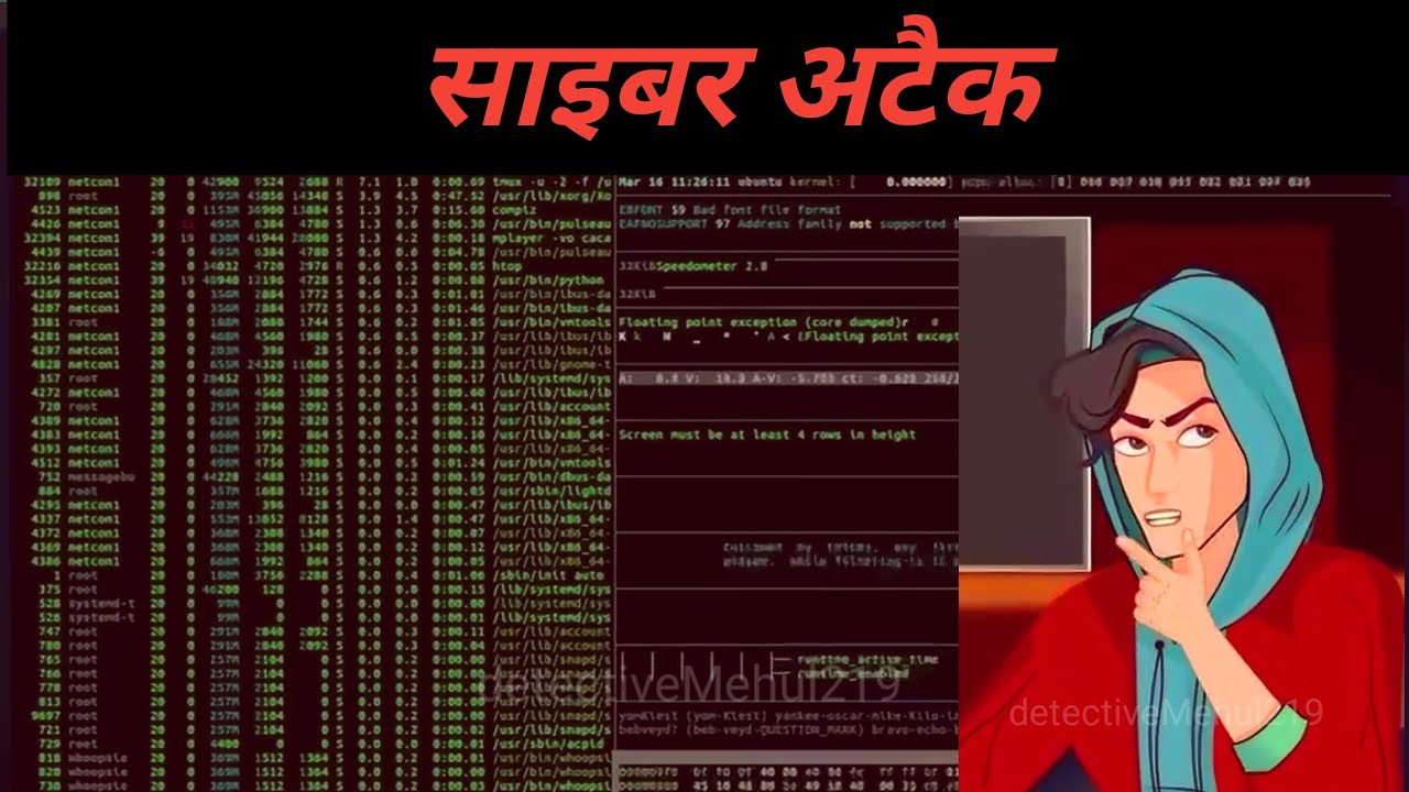 part 40, cyber attack, detective Mehul Hindi stories, Detective Mehul ...