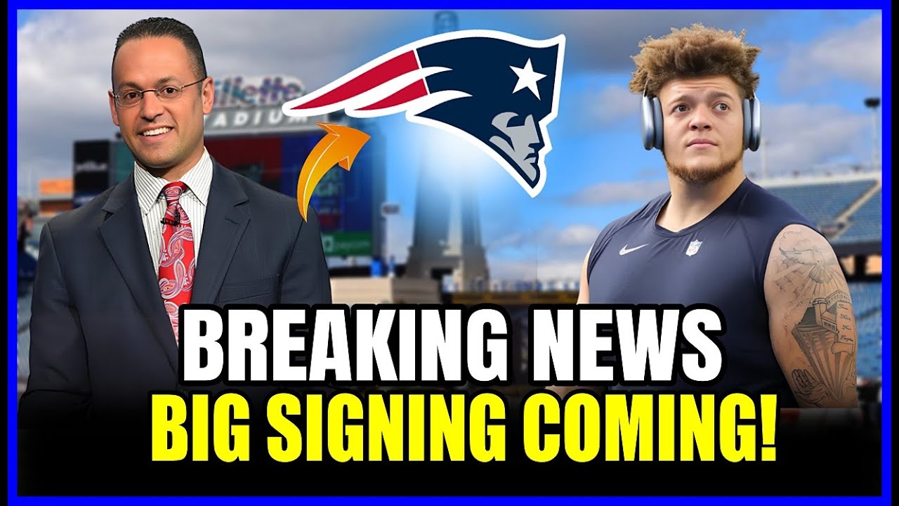 🏈💥 BOMBSHELL! PATRIOTS ON THE VERGE OF A MAJOR O-LINE SIGNING! PATRIOTS ...
