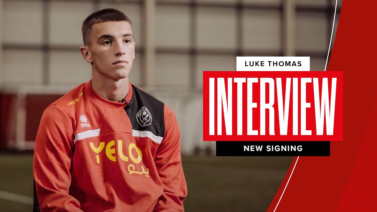 Luke Thomas | New Signing | Sheffield United First Interview - YouTube