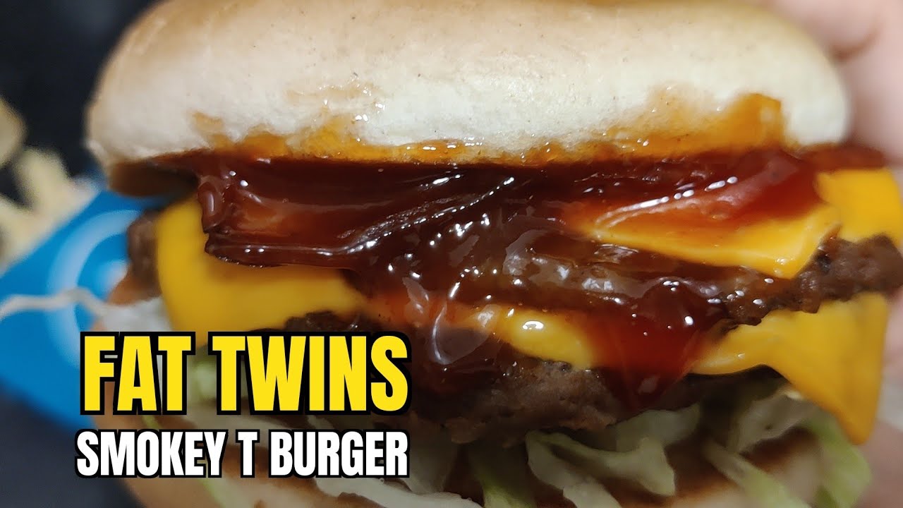 We Tried FAT TWINS Smokey T Burger | Best Burgers in the World - YouTube