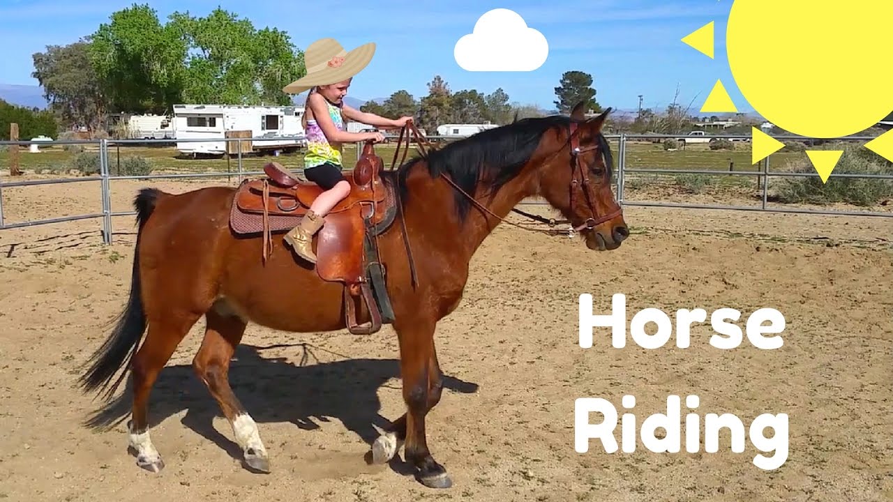 Kids Riding Horses - YouTube