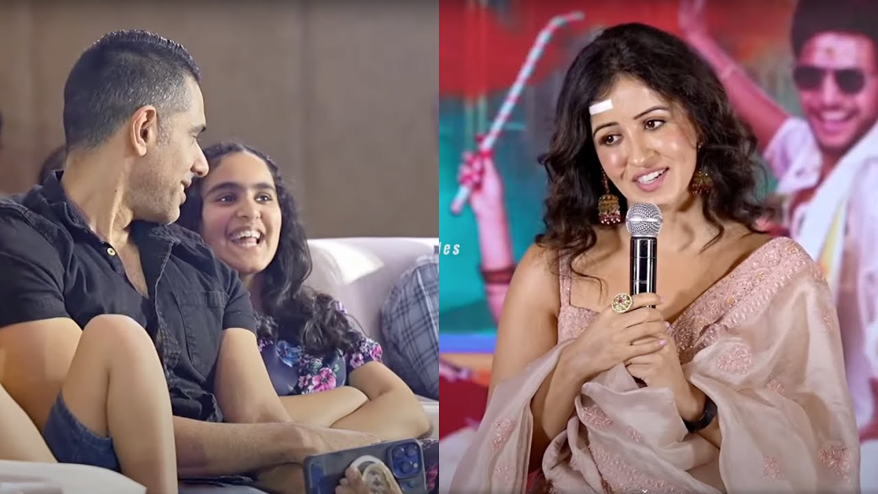 Actress Anshu Saggar Speech at Mazaka Trailer Launch Event | MS Talkies ...