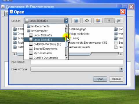 file compression and decompression - YouTube
