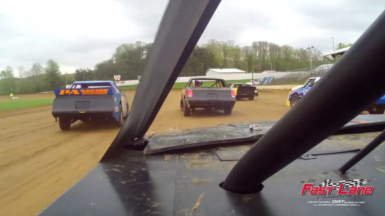 On Board With : Branden Carr : Brownstown Speedway - YouTube