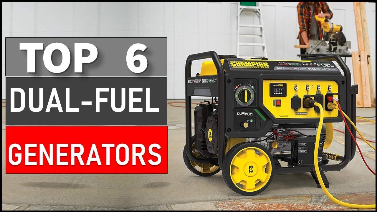 Best Dual-Fuel Generators on The Market in 2024 | Top 6 Best Dual-Fuel ...