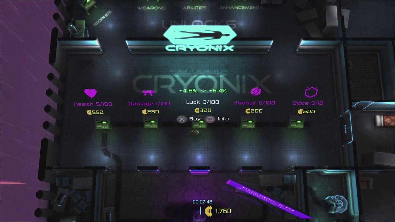 Neon Chrome Demo PS4 Livestream - YouTube