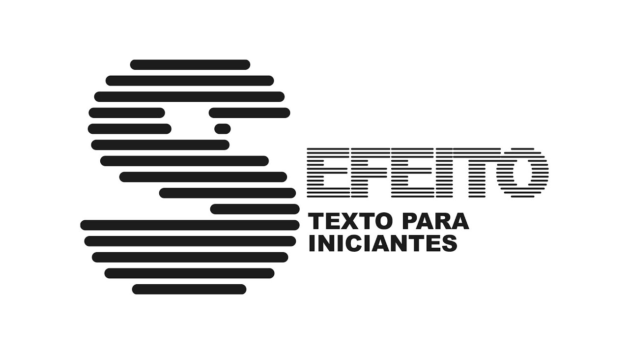 Como criar efeito de texto em linhas no ADOBE ILLUSTRATOR - YouTube