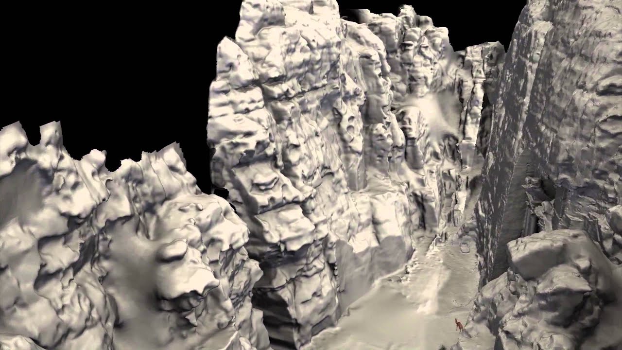 Treasury 3D Model - Petra Siq Stability project 2013 - YouTube