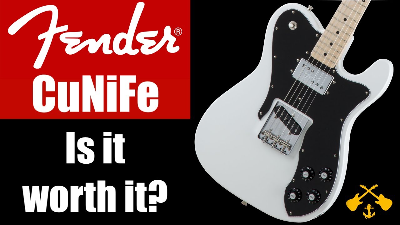 CuNiFe Pickup installation and demo on my Telecaster Custom - YouTube