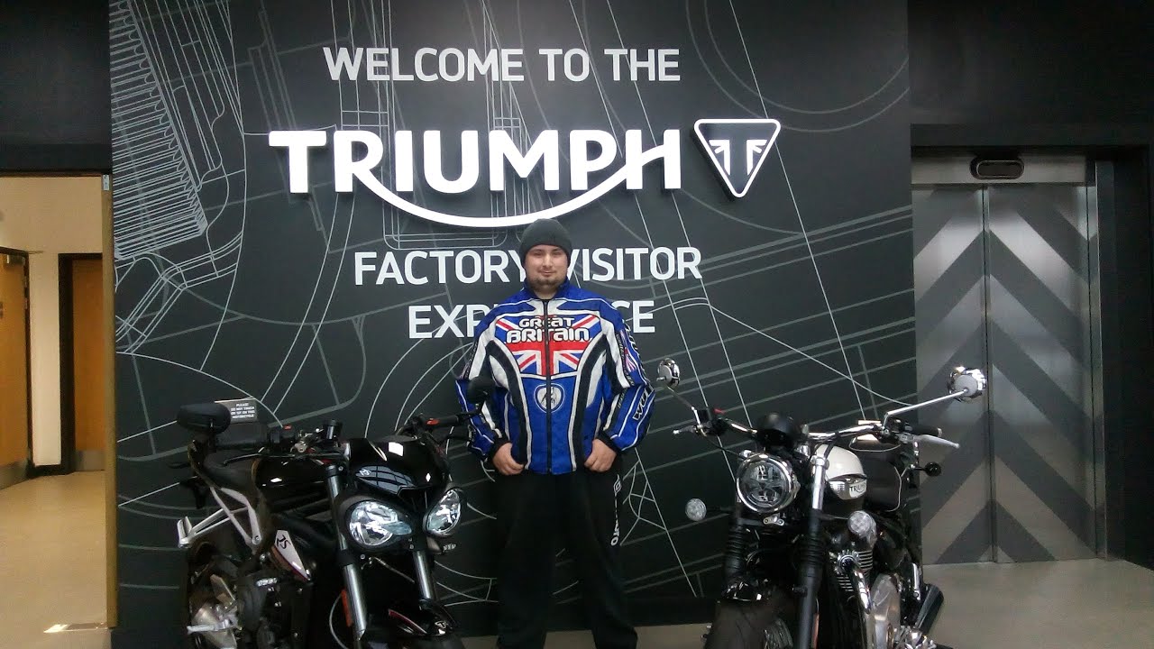 Triumph Factory Visitor Experience - YouTube