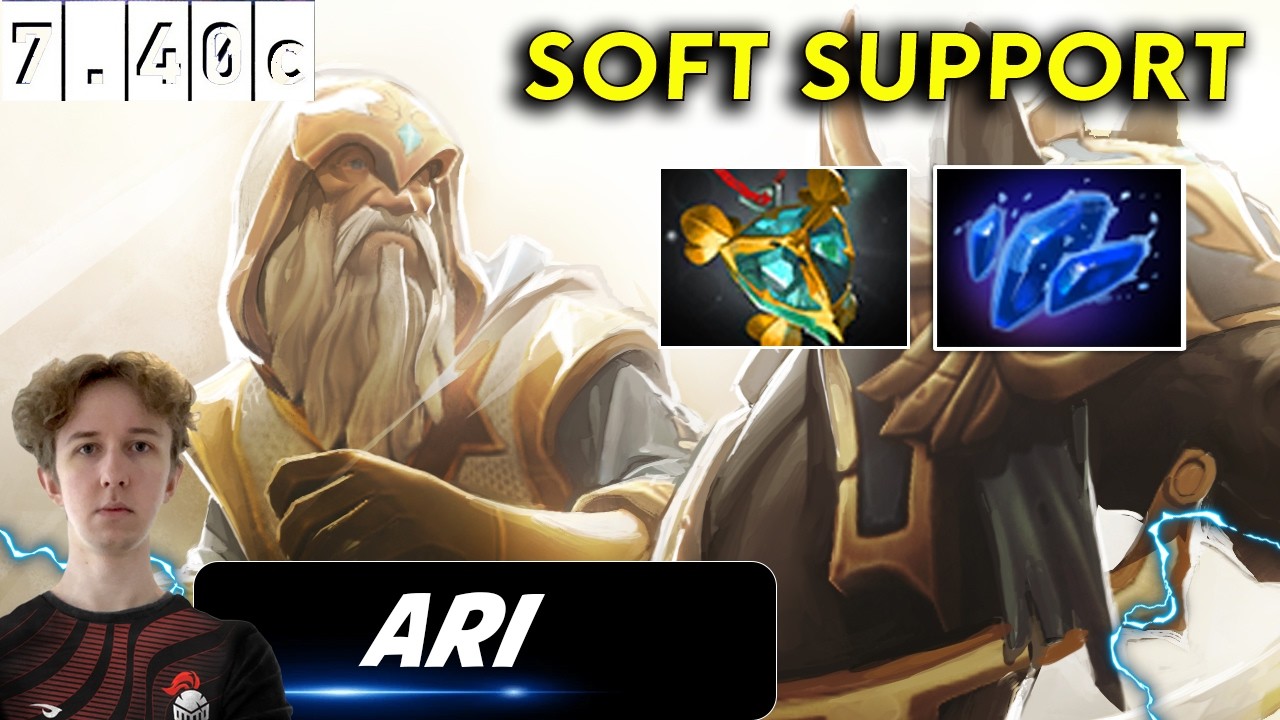 Ari Keeper Of The Light Soft Support - Dota 2 Patch 7.40c Pro Player ...