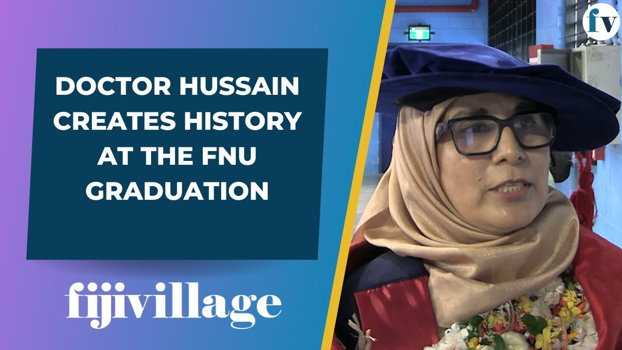 Doctor Hussain creates history at the FNU graduation - YouTube