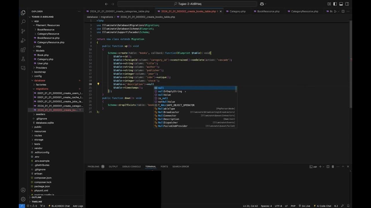 Membuat CRUDS dengan Laravel - YouTube