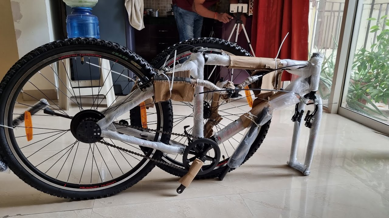 #unboxing #bycycle complete full installation - YouTube