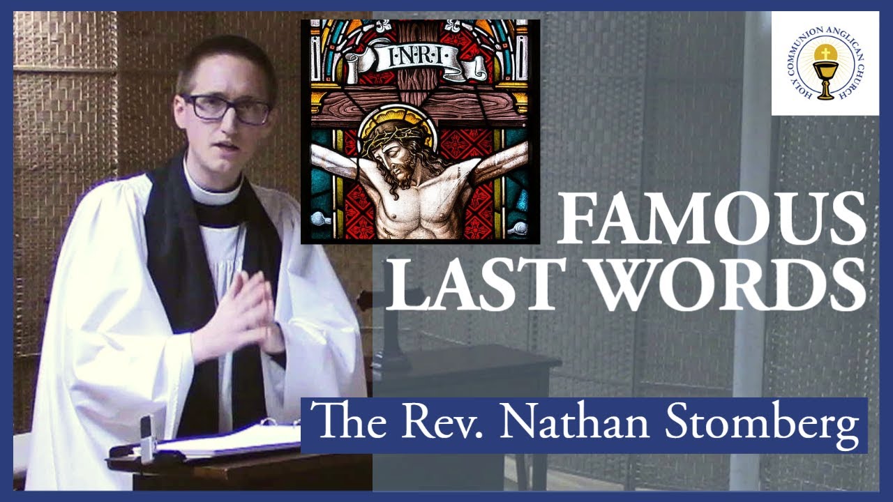 Famous Last Words (Good Friday) - YouTube