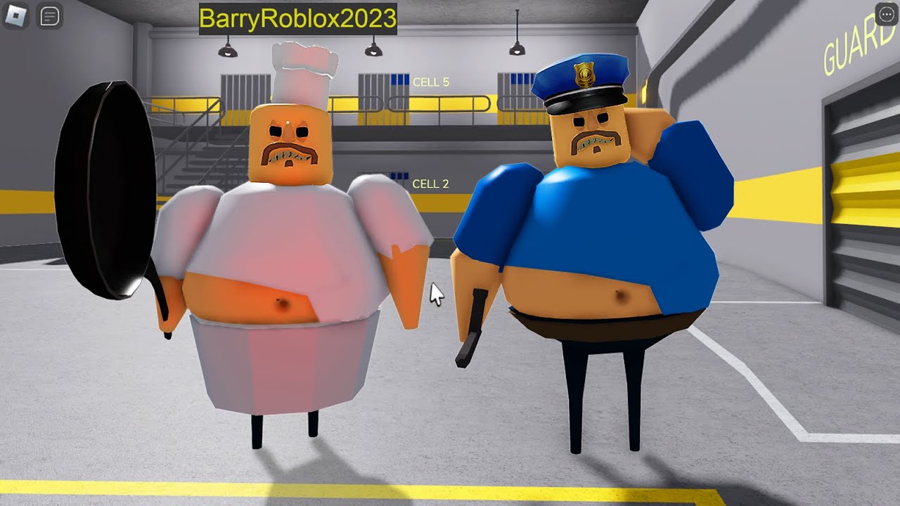 Escaping from a BARRY'S PRISON RUN! And BECAME a GARRY THE CHEF - YouTube