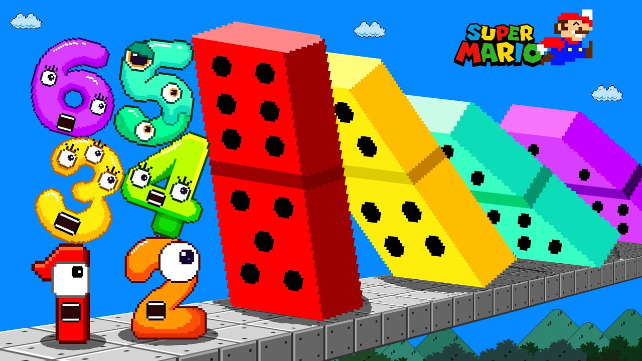 Pattern Palace: New Baby Number Lore (0-9) Escape Giant Domino Maze in ...