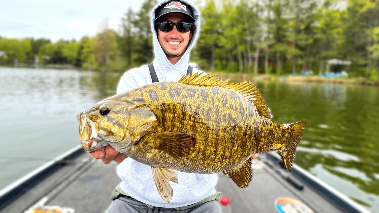 BED Fishing BEHEMOTH SMALLMOUTH!! (NEW PB and 25.3lb BAG of BASS) - YouTube