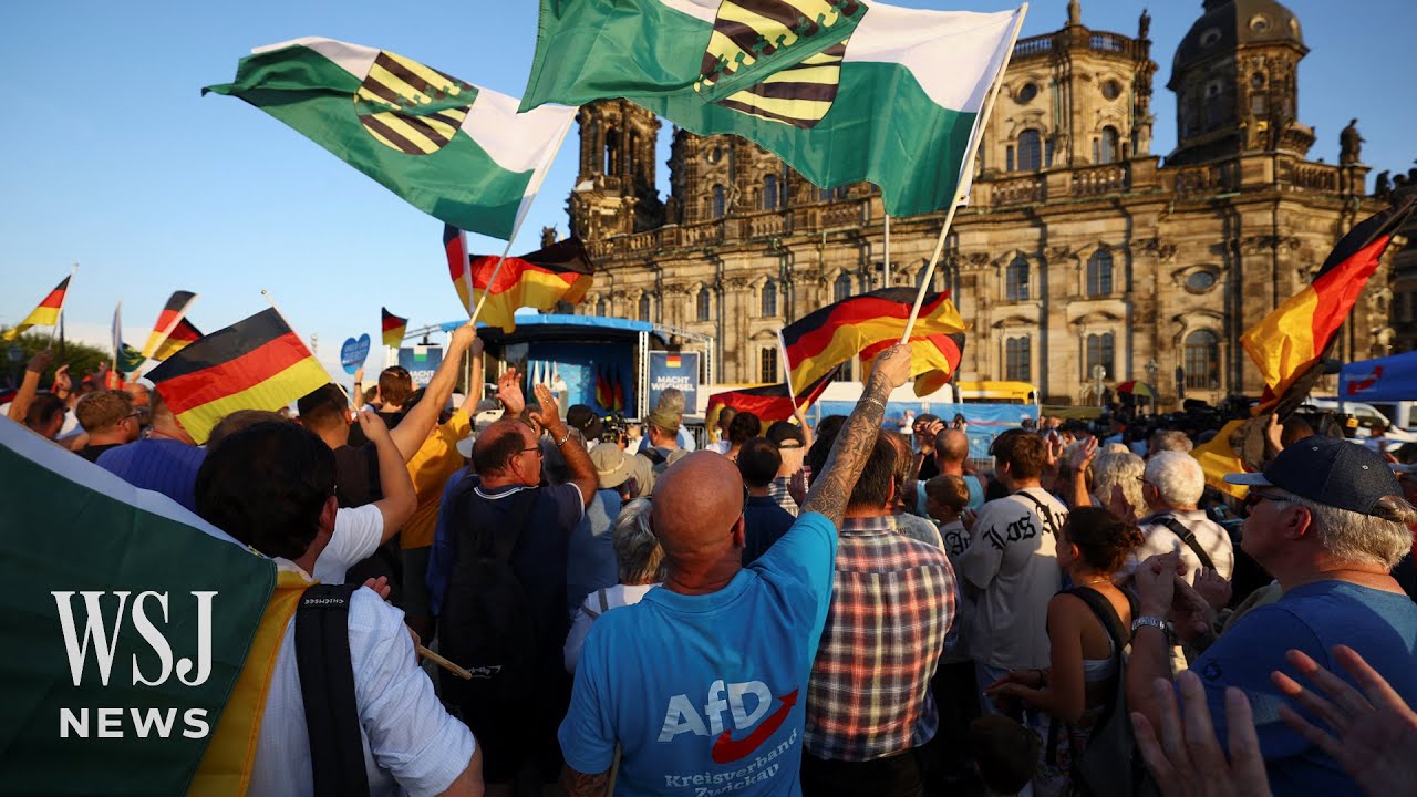 Far Right AfD Scores Historic Win in German State Election | WSJ News ...