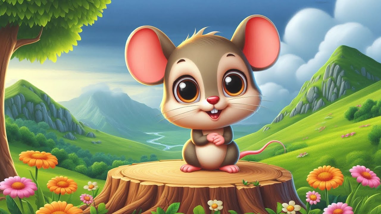Little Mouse | Run Little Mouse | Naughty Mouse| Funny Mouse | Little ...