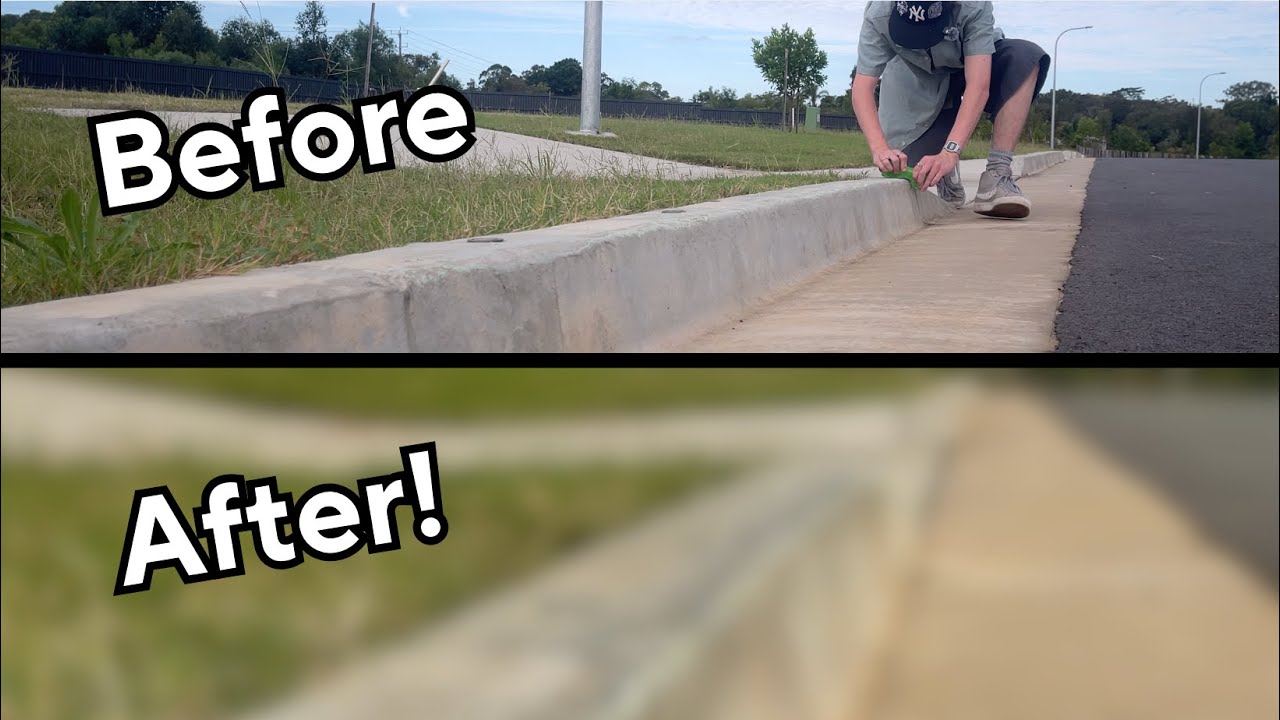 Making a D.I.Y Slappy Curb!! - YouTube