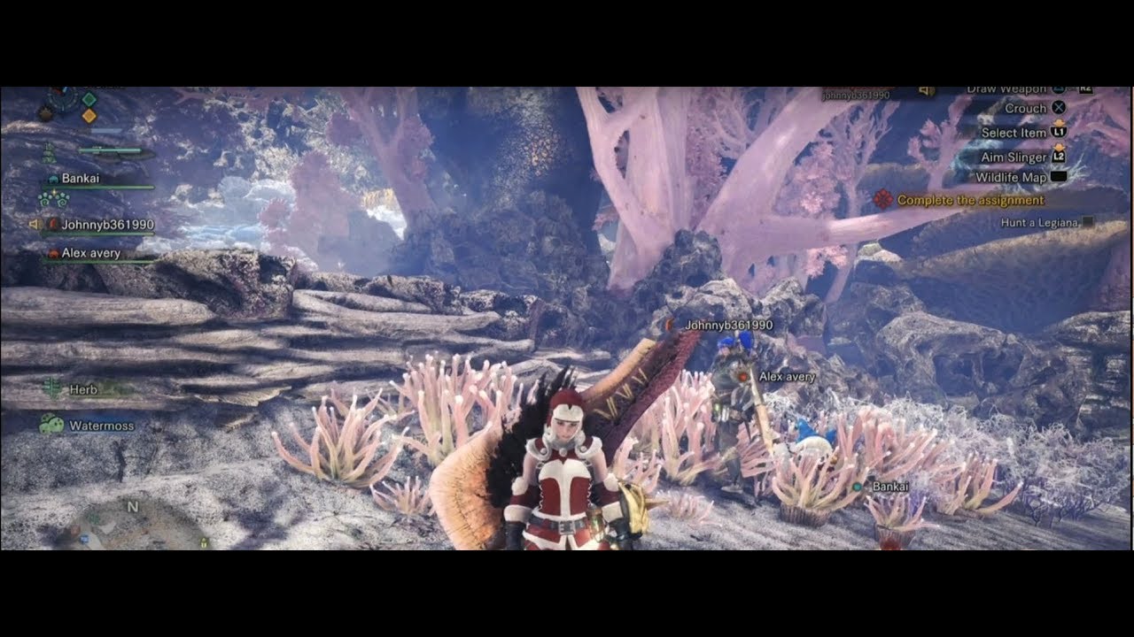MHW - Mrs. Santa doing events quests - YouTube