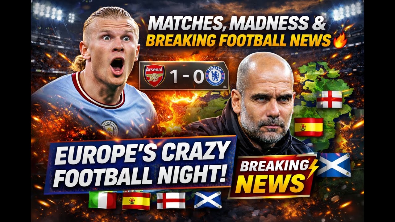 MATCHES, MADNESS & BREAKING FOOTBALL NEWS - YouTube