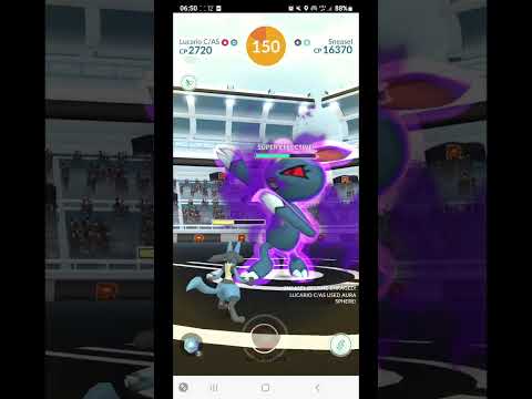 Shadow Sneasel Solo (No Legends, No Weather Boost, No Items) - YouTube