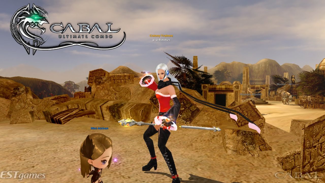 CBT Cabal PC สกิลตันเวลยาวๆ [Cabal Ultimate Combo] - YouTube