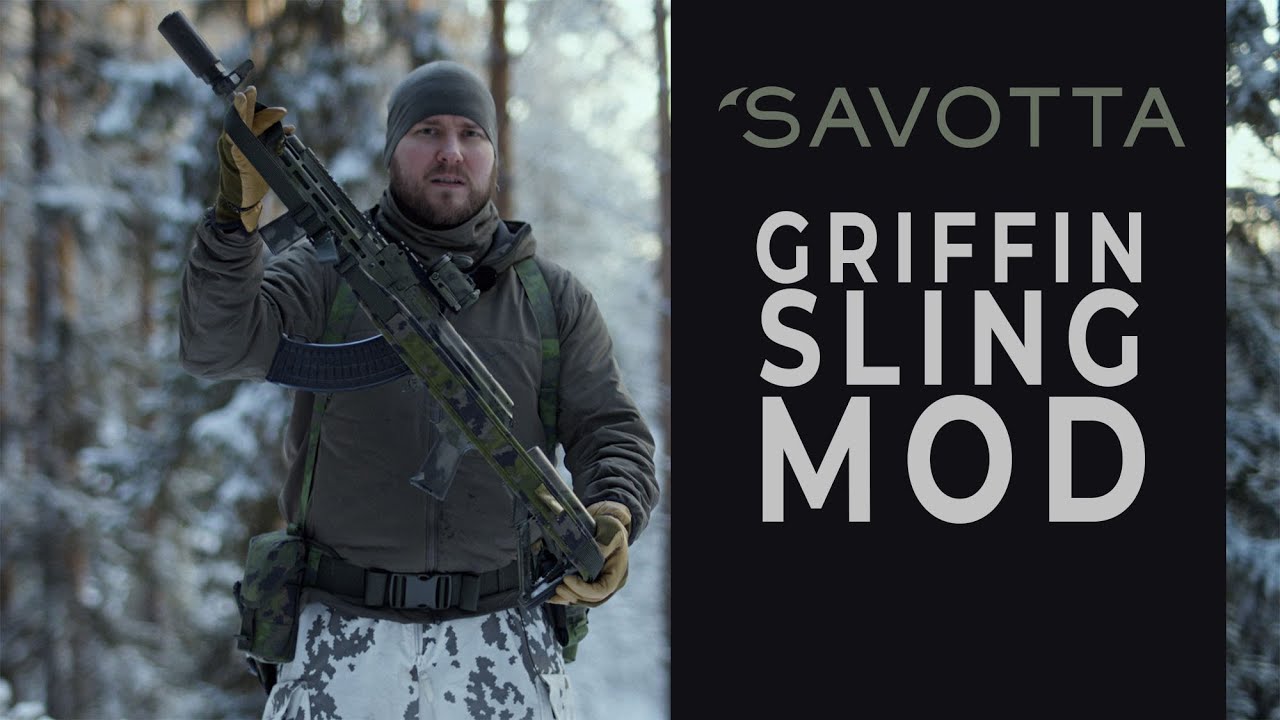 Savotta Griffin sling MOD - YouTube