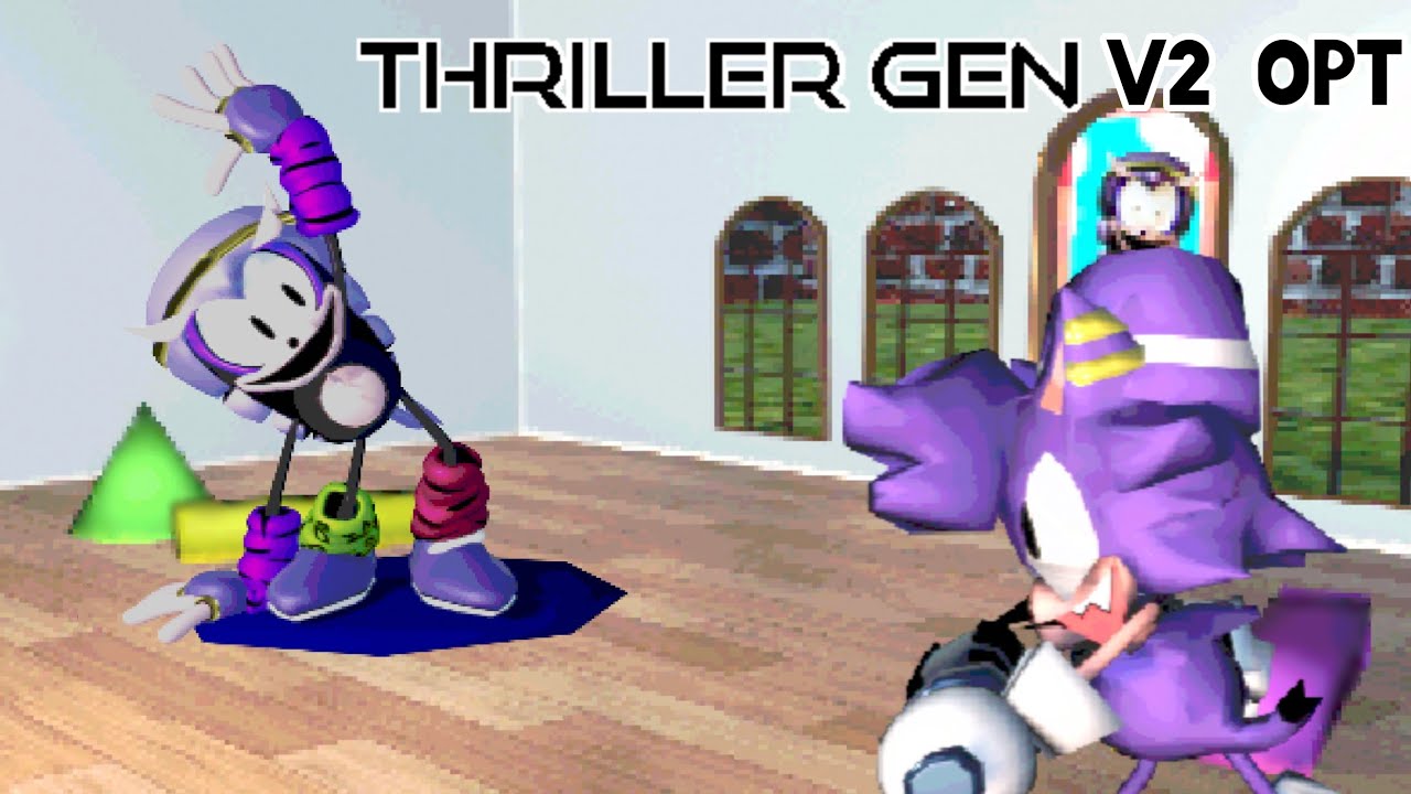 fnf vs rephrase v2/thriller-gen opt - YouTube