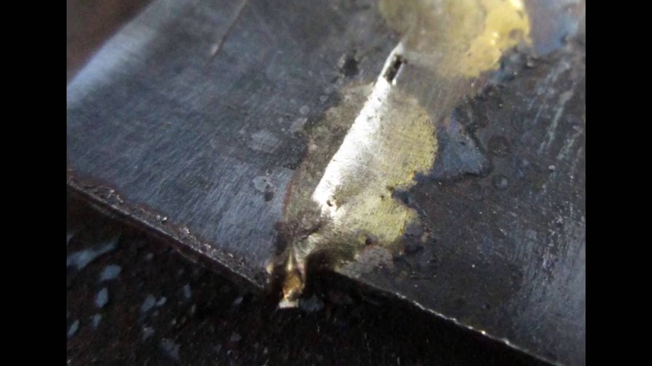 Soldadura con varilla de bronce 1,6 - nivel principiante - YouTube
