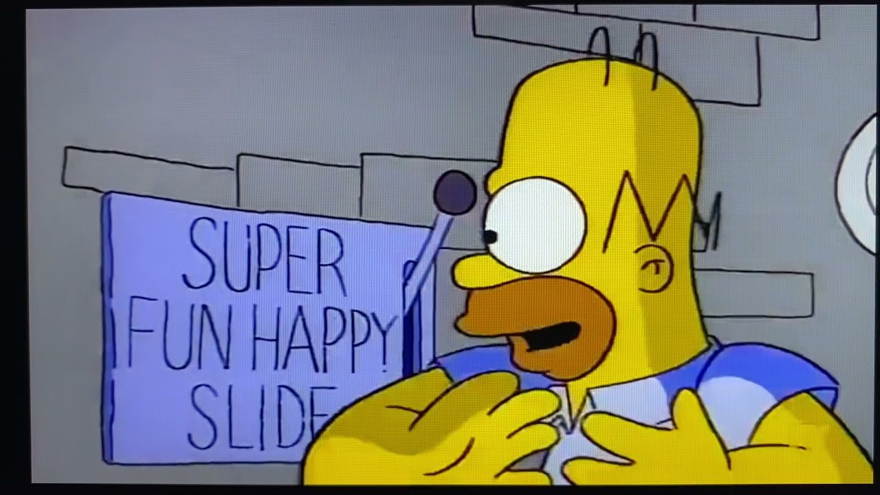 The Simpsons: Super Fun Happy Slide Part 2 - YouTube