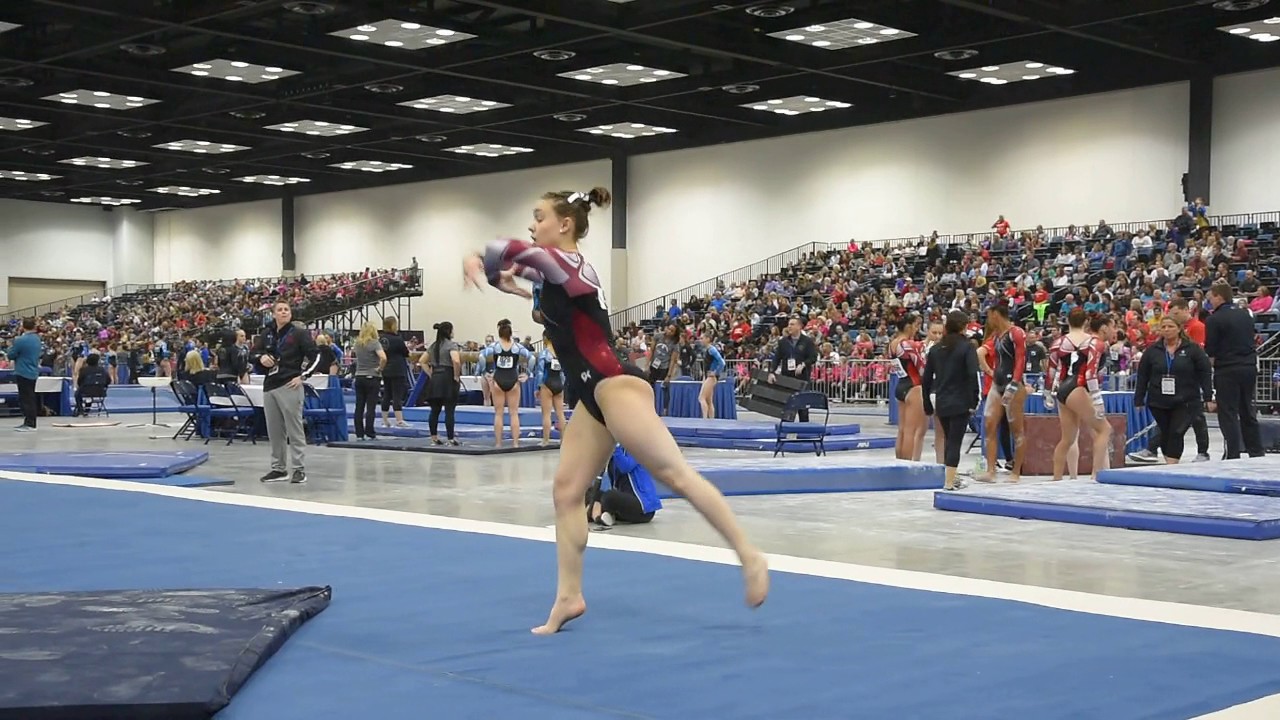 Milan Clausi - Floor Exercise - 2017 Women's Junior Olympic ...