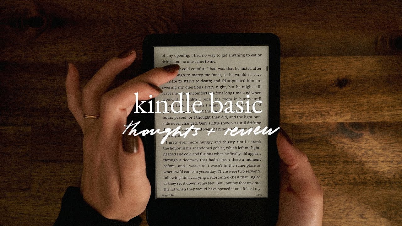 Kindle Basic Review (after 5 weeks) 📖 switching from phone to Kindle ...