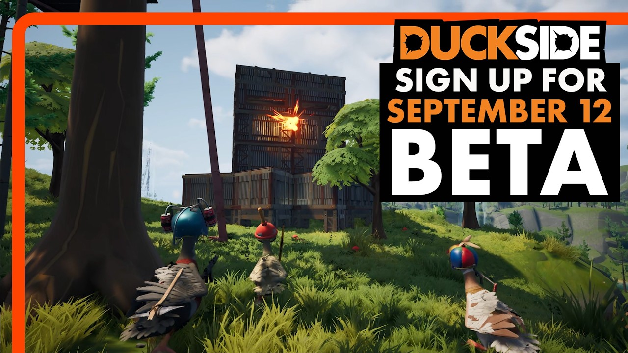 DUCKSIDE Trailer | Open Beta 3 Coming September 12th - YouTube