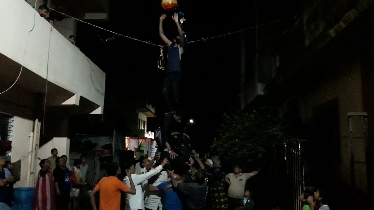 Dahi handi kalewadi - YouTube