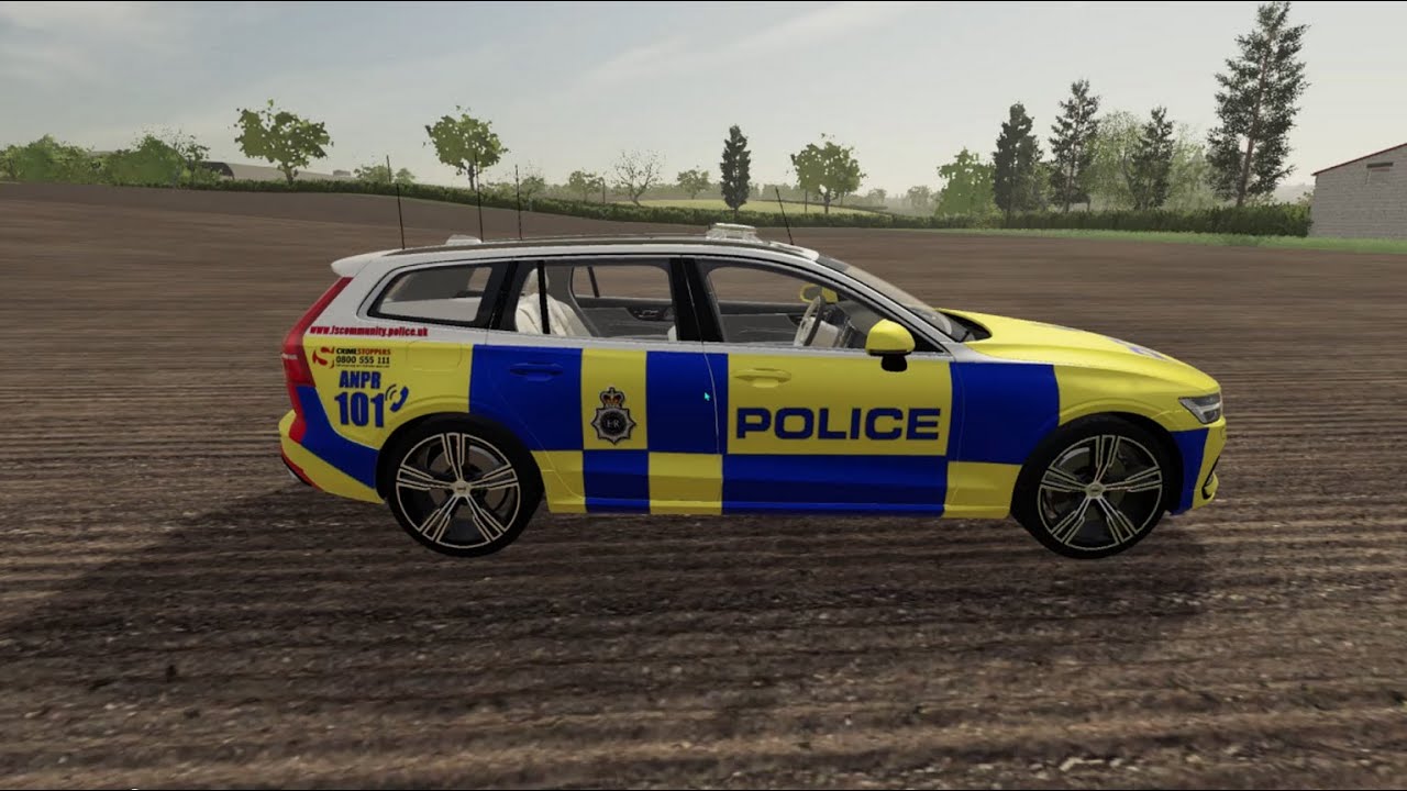 FS19 Mouse2222 UK Police Car - YouTube