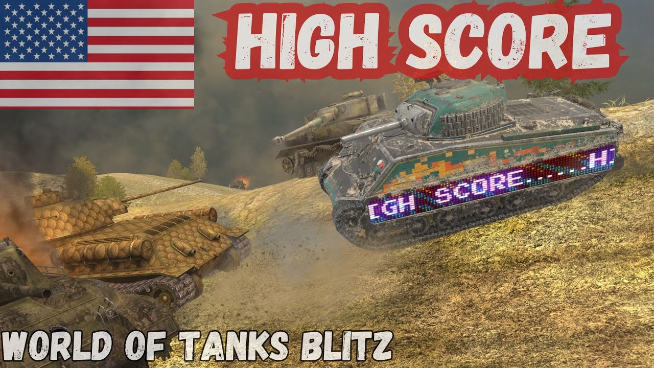 World of Tanks Blitz - Carro Medio - Tier V - High Score - YouTube