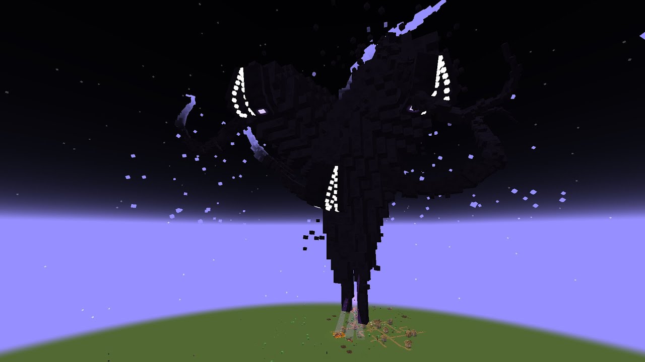 Minecraft WitherZilla Storm! - YouTube