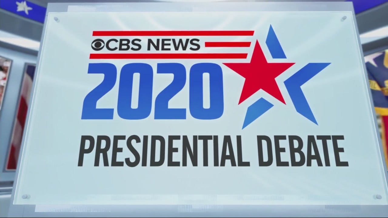 Cbs News Coverage First Presidential Debate 2020 Youtube
