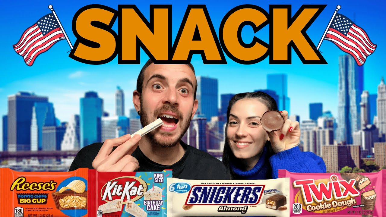 Proviamo SNACK AMERICANI - Direttamente da New York - YouTube