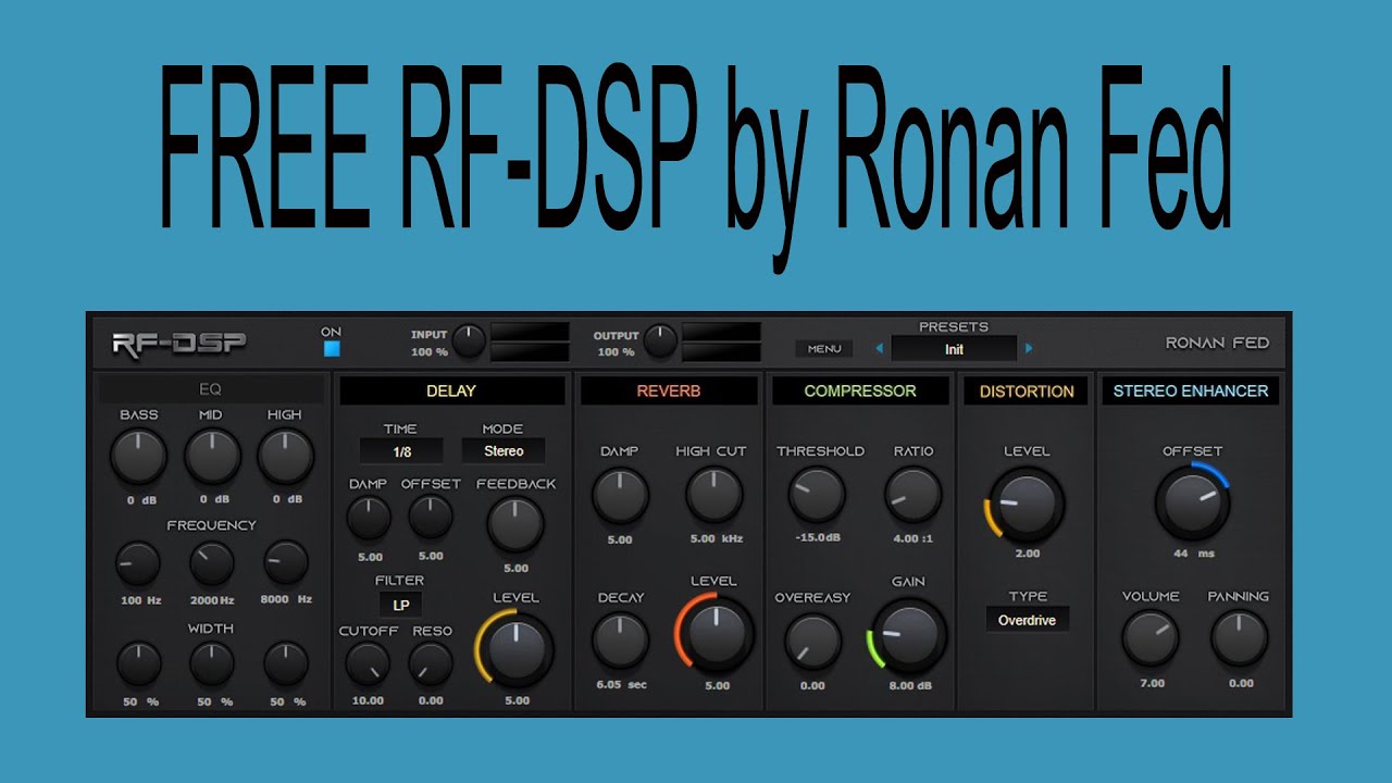 FREE RF-DSP by Ronan Fed - YouTube