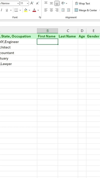 New Excel Function: How to Use =TEXTSPLIT - YouTube