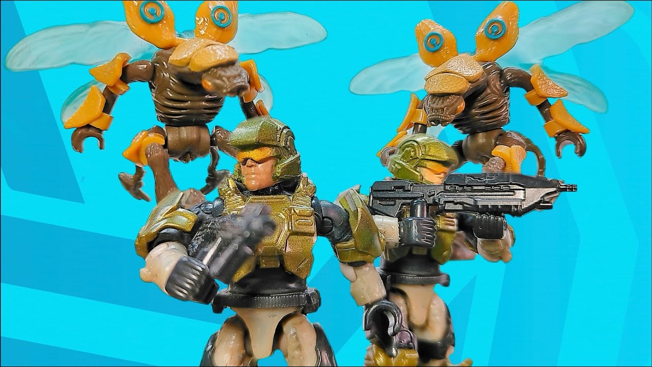 Marins vs Drones | Halo Mega Construx (Stop Motion) - YouTube