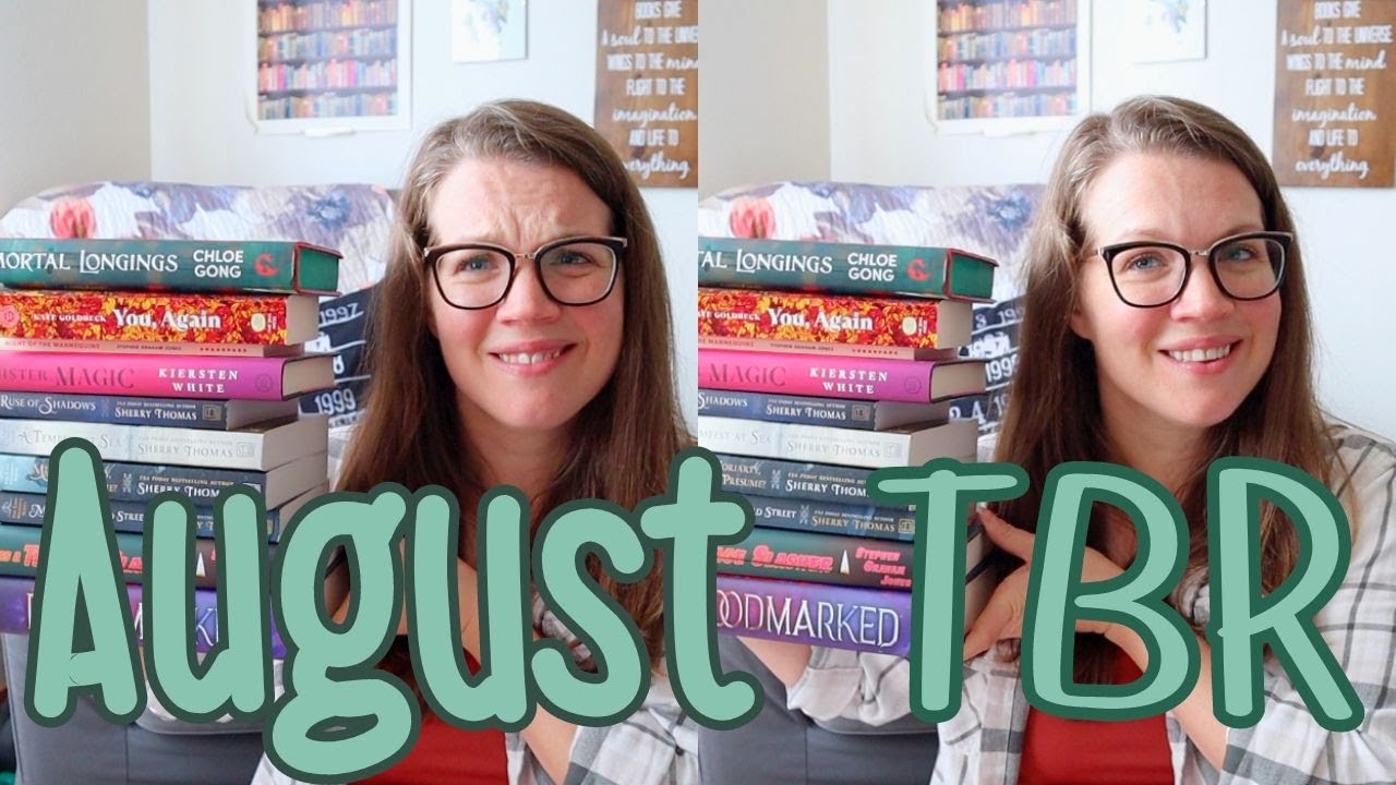 August TBR | overly confident or delulu? You decide! - YouTube