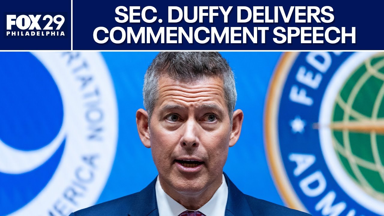 Sec. Duffy delivers commencement speech at U.S. Merchant Marine Academy ...