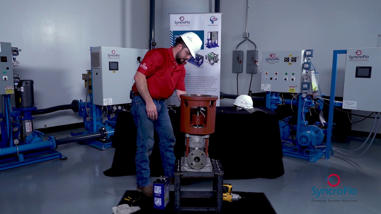 RKBV Pump Video Series: Step 8 - Motor Stool Replacement - YouTube