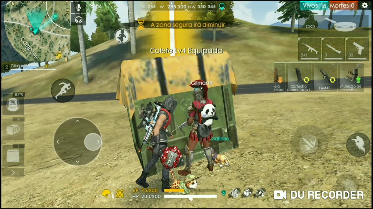 Free fire - Pegando dima 2 facil facil!! - YouTube